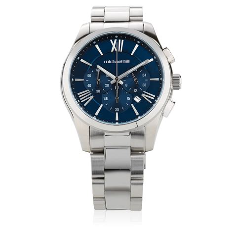 Men's Chronograph Watch in Stainless Steel
