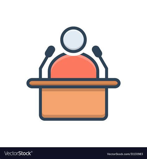Lecture Royalty Free Vector Image Vectorstock