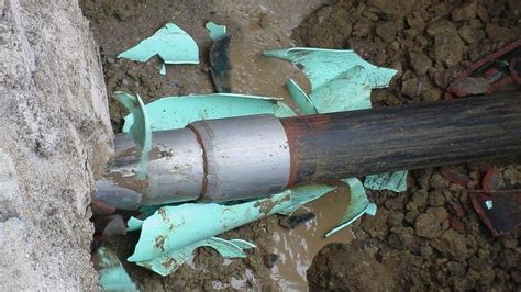 Replacing Old Pipes With Hdpe Through Pipe Bursting Bulk Outside Plant Cable And Equipment