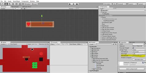 C Unity5 Gui Hp Bar Issue Stack Overflow