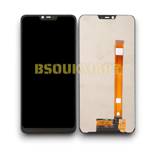 Bsoukmart Lcd With Touch Screen For Oppo A Black Display Glass Combo Folder