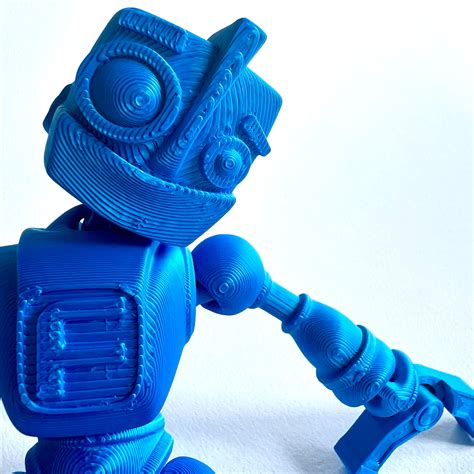 3d Printed Articulating Robot Opening Hands Figure Iubi Design 3d