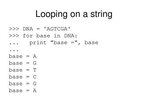 For Loops Genome 559 Introduction To Statistical And Computational
