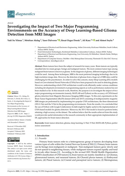 Pdf Investigating The Impact Of Two Major Programming Environments On The Accuracy Of Deep