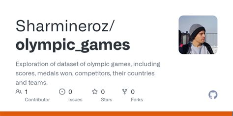 GitHub Sharmineroz Olympic Games Exploration Of Dataset Of Olympic Games Including Scores