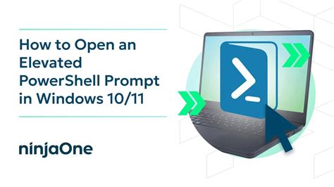 How To Open An Elevated Powershell Prompt In Windows 1011 It Video