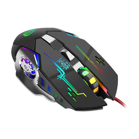 Bajeal G8 Wired Mouse 3200 Dpi Usb Game 6d Macro Definition Programming