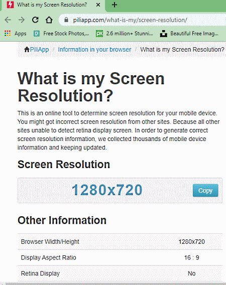 15 Best Free Online Screen Resolution Checker Websites 15 Best Free Online Screen Resolution Checker Websites