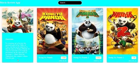 Movie Review App using HTML&CSS in VanillaJS with Source Code | SourceCodester
