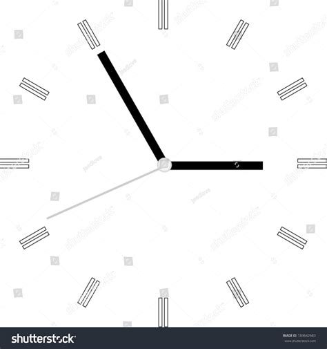 Creative Clock Face Design Stock Vector Royalty Free Shutterstock