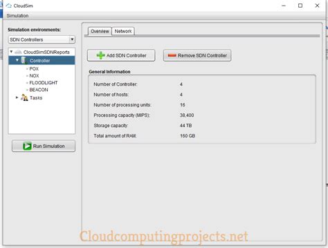 essential processes to implement cloudsim
