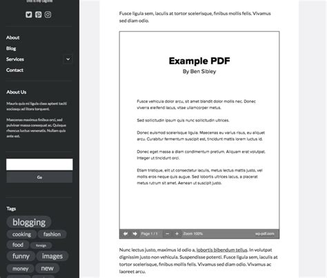 How To Easily Embed PDFs In WordPress Compete Themes
