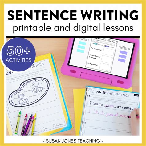 How To Write A Paragraph In St And Nd Grade Susan Jones Teaching