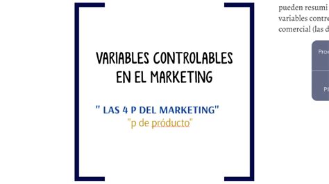 Variables Controlables En El Marketing By Helen Valladares On Prezi