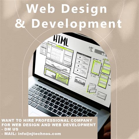 Nj Technos Web Design And Development Is An Umbrella Term That Describes The Process Of