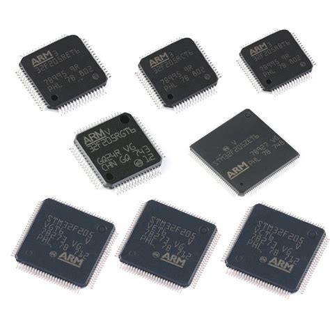 1pcs stm32f205rbt6 rct6 ret6 rgt6 vet6 vct6 vgt6 zet6 stm mcu