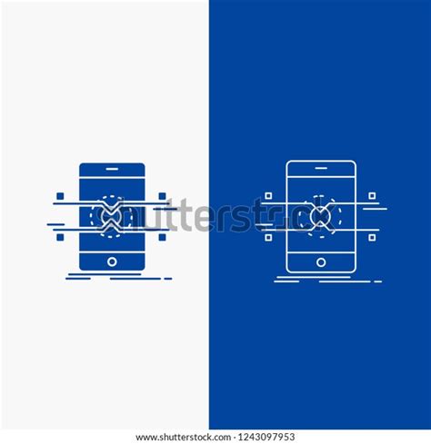 Api Interface Mobile Phone Smartphone Line Stock Vector Royalty Free 1243097953 Shutterstock