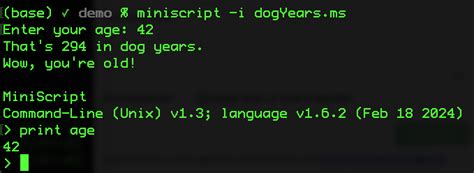 Announcing Command Line Miniscript 13 With `exec` Dev Community