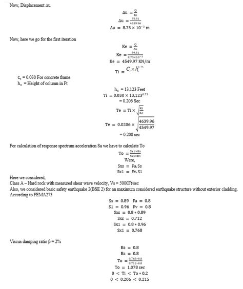 Constant Displacement Iteration Algorithm For Non Linear Static