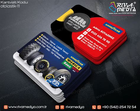 Goodyear Oto Lastik Kartvizit Örneği