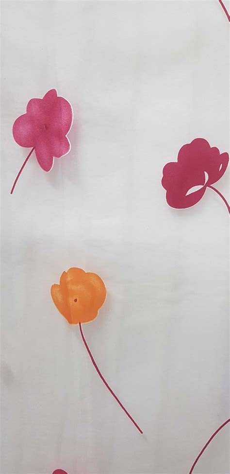 Тюль органза з кольоровими квітками 80 грн Декор окон Львов на Olx