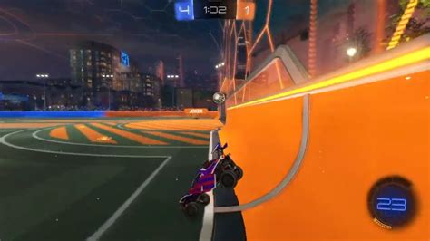 Nice tight angle double tap : r/RocketLeague