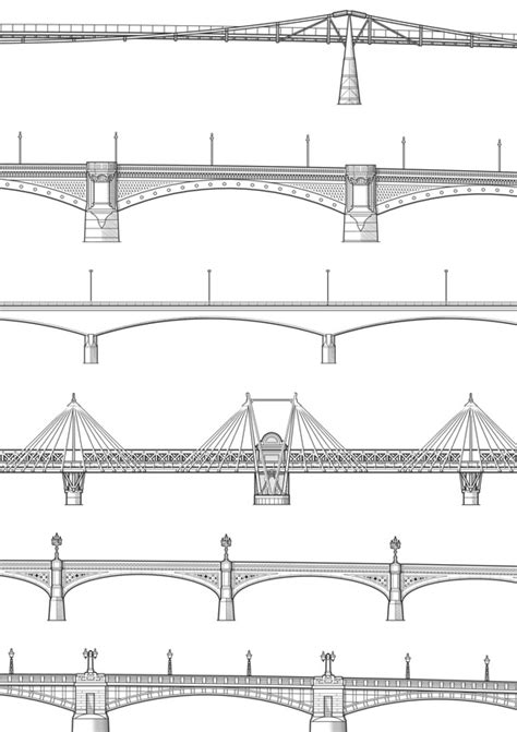 Bridge Line Drawing At PaintingValley Com Explore Collection Of Bridge Line Drawing