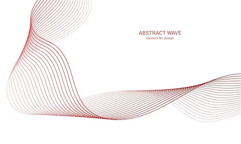 Premium Vector Abstract Gradient Background Wave Element For Design Digital Frequency Track