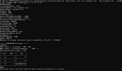 【opencv】 级联分类器训练模型 csdn博客