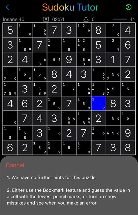 Need Advanced Algorithm Rsudoku
