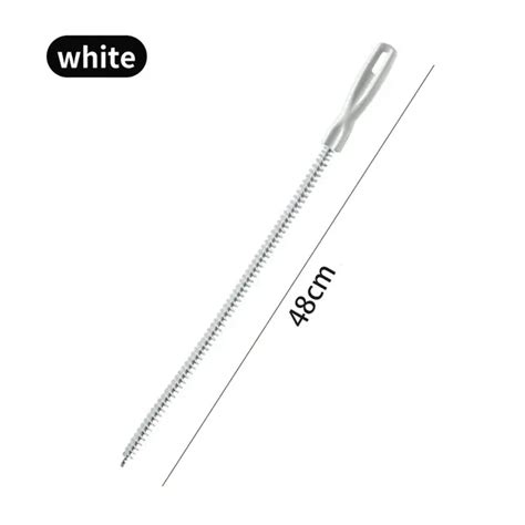 4571cm 파이프 준설 브러시 욕실 헤어 하수도 싱크 청소 브러시 배수 클리너 유연한 클리너 막힘 플러그 구멍 제거 도구