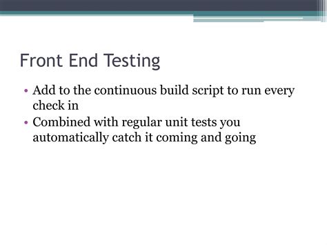 how we build confidence with continuous integration and automated