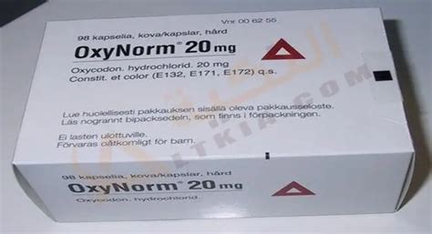 أوكسينورم Oxynorm دواعي الاستعمال، الآثار الجانبية، الجرعة والموانع
