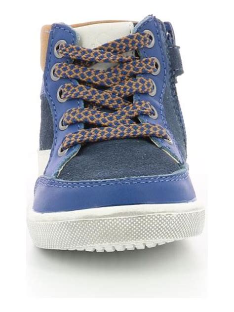 Sneakers Hautes Cuir Stanis Bleu Kiabi 5500€