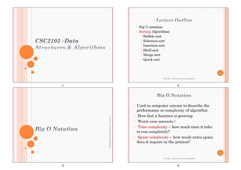 CSC Data Structure And Algorithms Lecture CSC Data Structures Algorithms Studocu