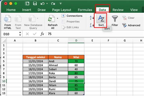 Mudah Dan Praktis Ini 5 Cara Mengurutkan Data Di Microsoft Excel Hanya Dengan Fitur Berikut