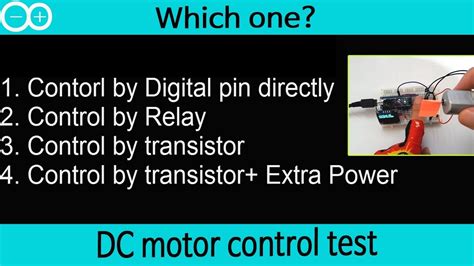 Arduino DC Motor Control Speed With Code For Beginners And Experts YouTube
