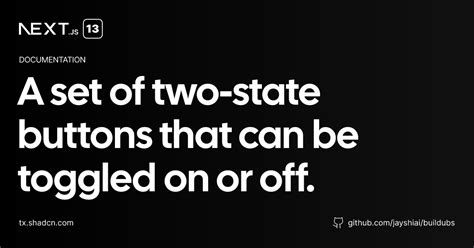 Toggle Group 3dubsdubsui