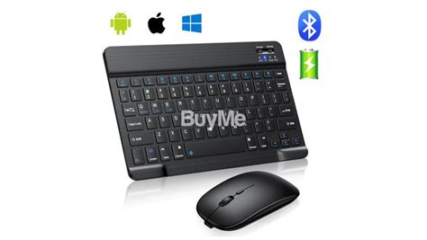 Mouse And Keyboard Kit Bluetooth And Rechargeable 6m In Rajagiriya