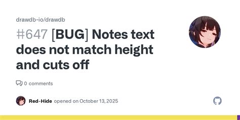 Bug Notes Text Does Not Match Height And Cuts Off · Issue 647 · Drawdb Iodrawdb · Github