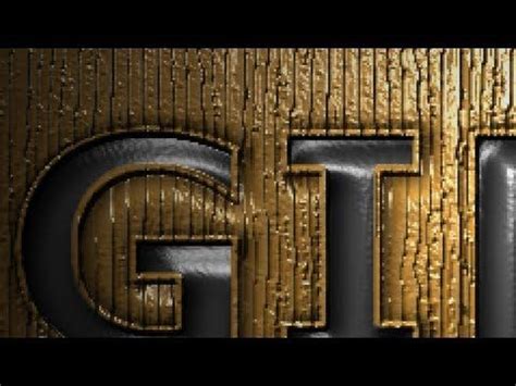 Gimp Tutorial Pressed Text Artofit