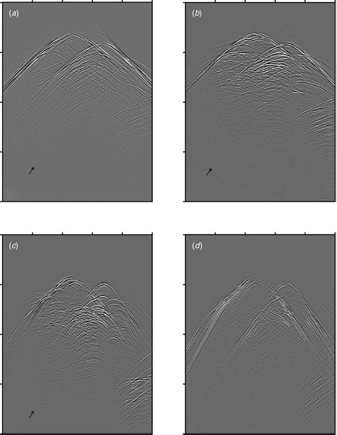 P And S Waves Separated From The Wavefields Shown In Figure 3a B Using