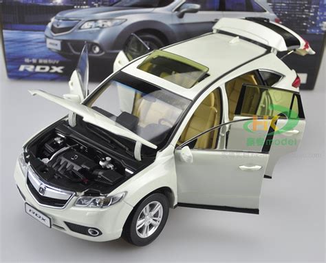 1 18 Dealer Edition Acura Rdx White 2nd Generation Tb3 Tb4 2013 2018 Diecast Car Model