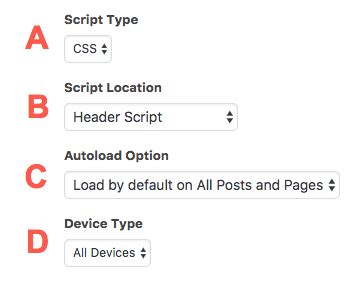 Header And Footer Script Loader Adding A Script CreativeMinds Products Documentation