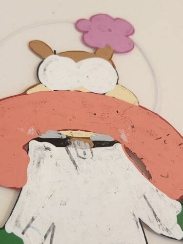 X2 Spongebob Animation Cel Karate With Sandy Production Cel Nickelodeon 4700922733