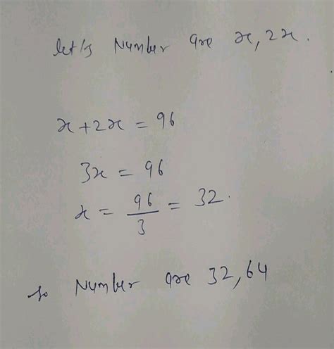 the sum of two numbers is 20 the larger number is four less than