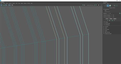select adjacent edges in uv editor for move and sew r maya