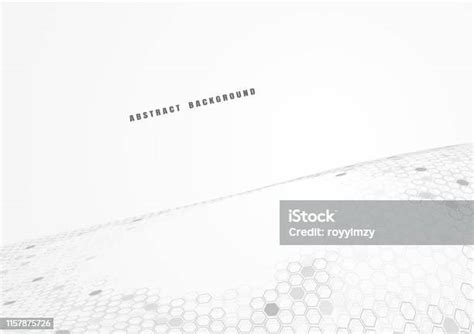 기술 배경 및 과학 스타일의 추상 육각 형 분자 구조 의료 디자인 벡터 일러스트레이션 0명에 대한 스톡 벡터 아트 및 기타