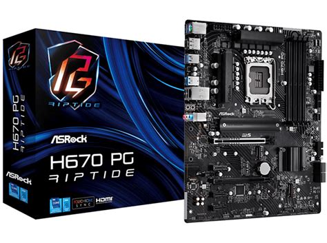 ASROCK H670 PG Riptide Mainboards schwarz; silber | SATURN