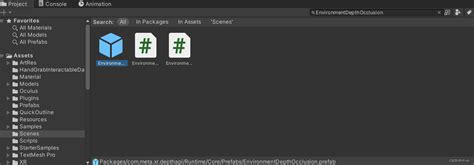 unity meta quest mr 开发（四）：使用 scene api 和 depth api 实现深度识别和环境遮挡 mr深度遮挡 csdn博客